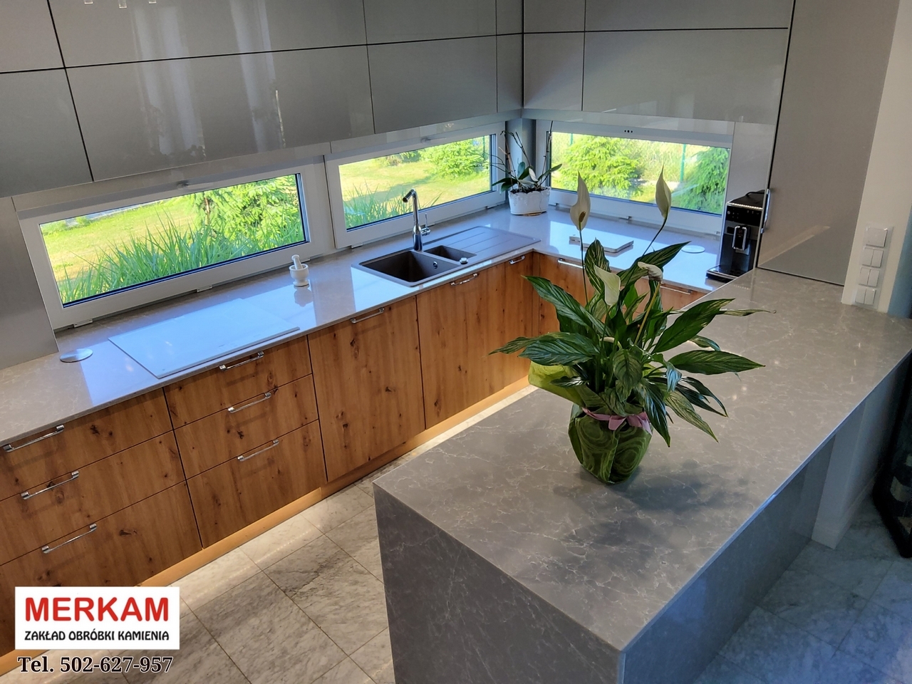 Blaty kuchenne realizacje - Merkam